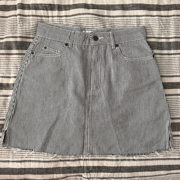 RVCA | Skirts | Rvca Stripped Skirt | Poshmark